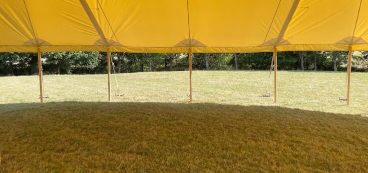 Sailcloth marquee | South West Marquees