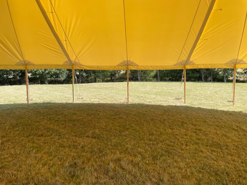 Sailcloth marquee | South West Marquees